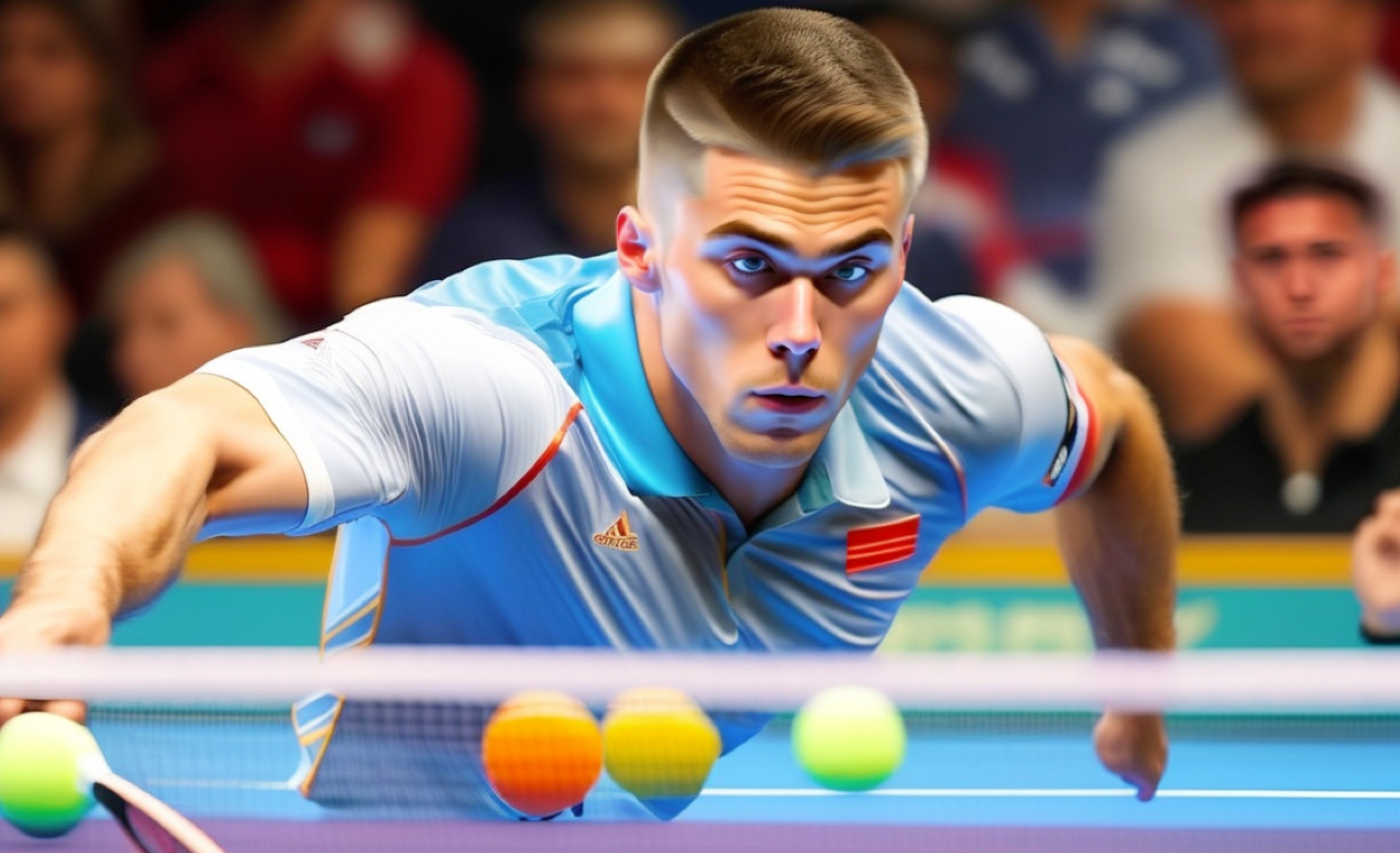 Exploring the Art, Strategy, and Career of a Table Tennis Champion and ...